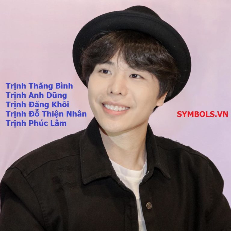 Tên Họ Trịnh Hay Nhất 2026 [Top 271+ Tên Con Trai Con Gái Đẹp]