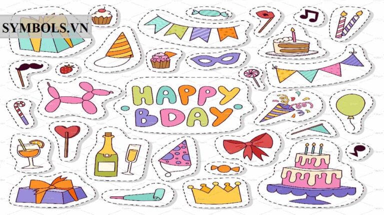 Icon Bánh Sinh Nhật: 101+ Biểu Tượng Chúc Mừng Sinh Nhật Cute
